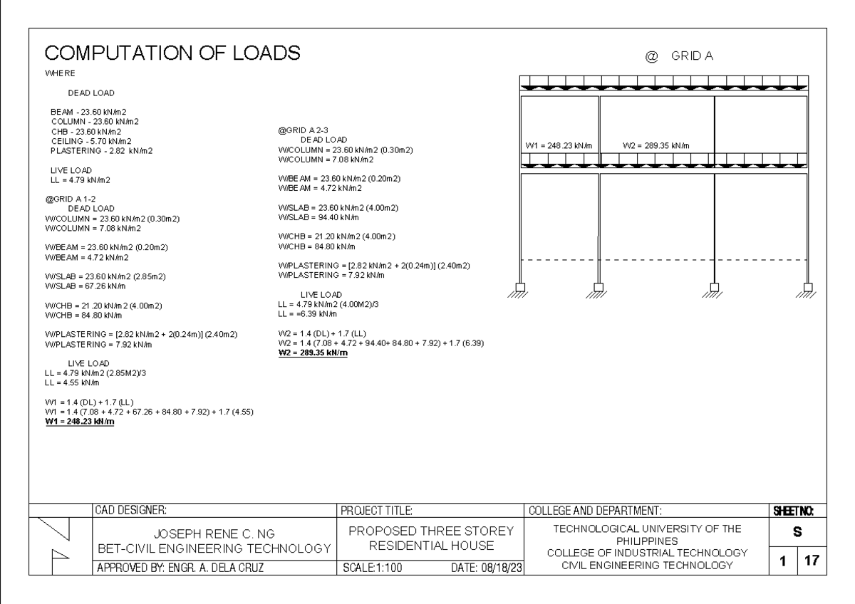 Loads Computation-NG - dasdasdsadsadsadsacadadsa - LOGO CAD DESIGNER ...