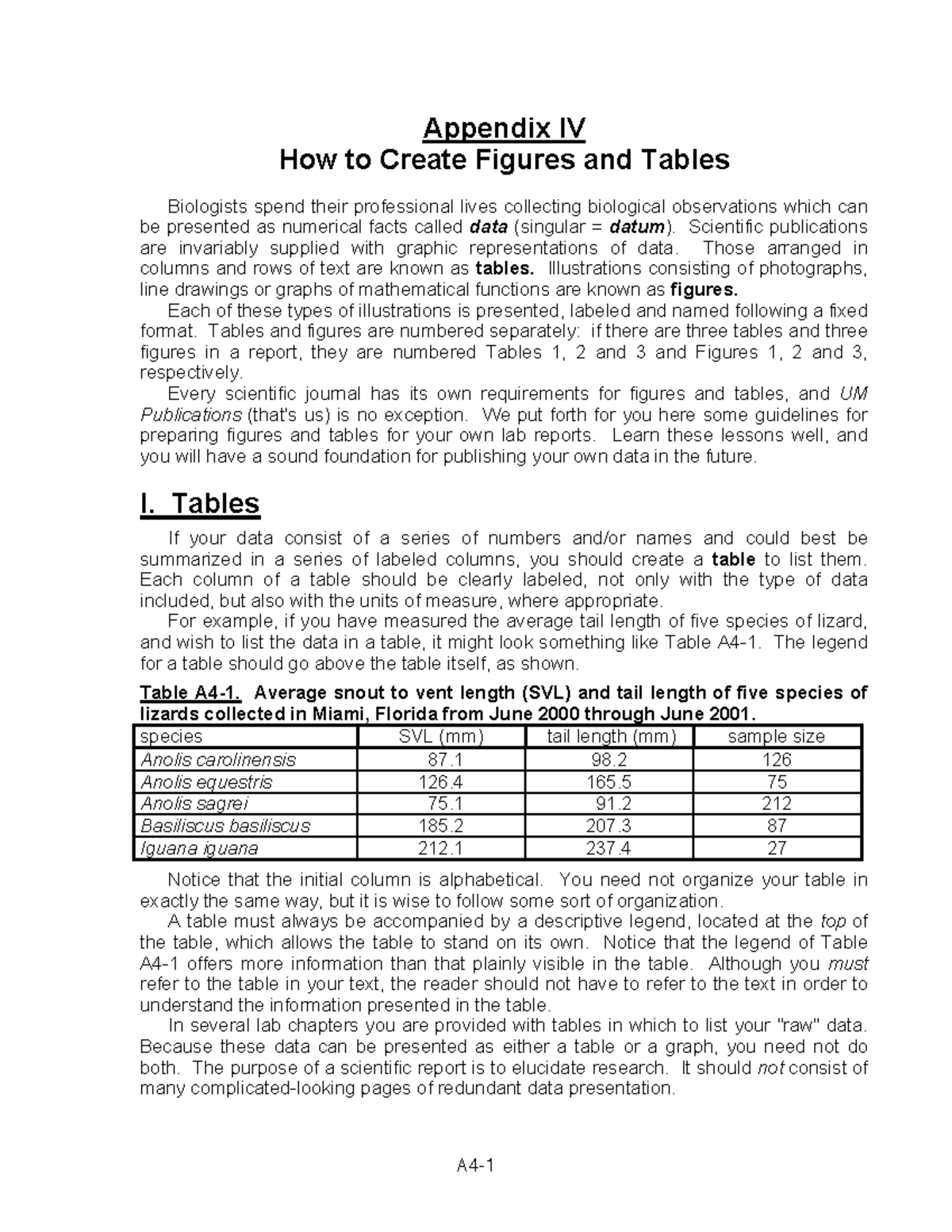 Bio14 - mandatory biology diversity lab assignment - Appendix IV How to ...