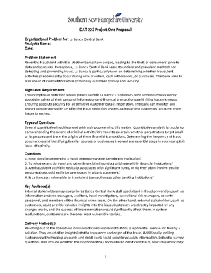 DAT 250 Module five - Module 5 Assignment: Data Analyst Roles for Data ...