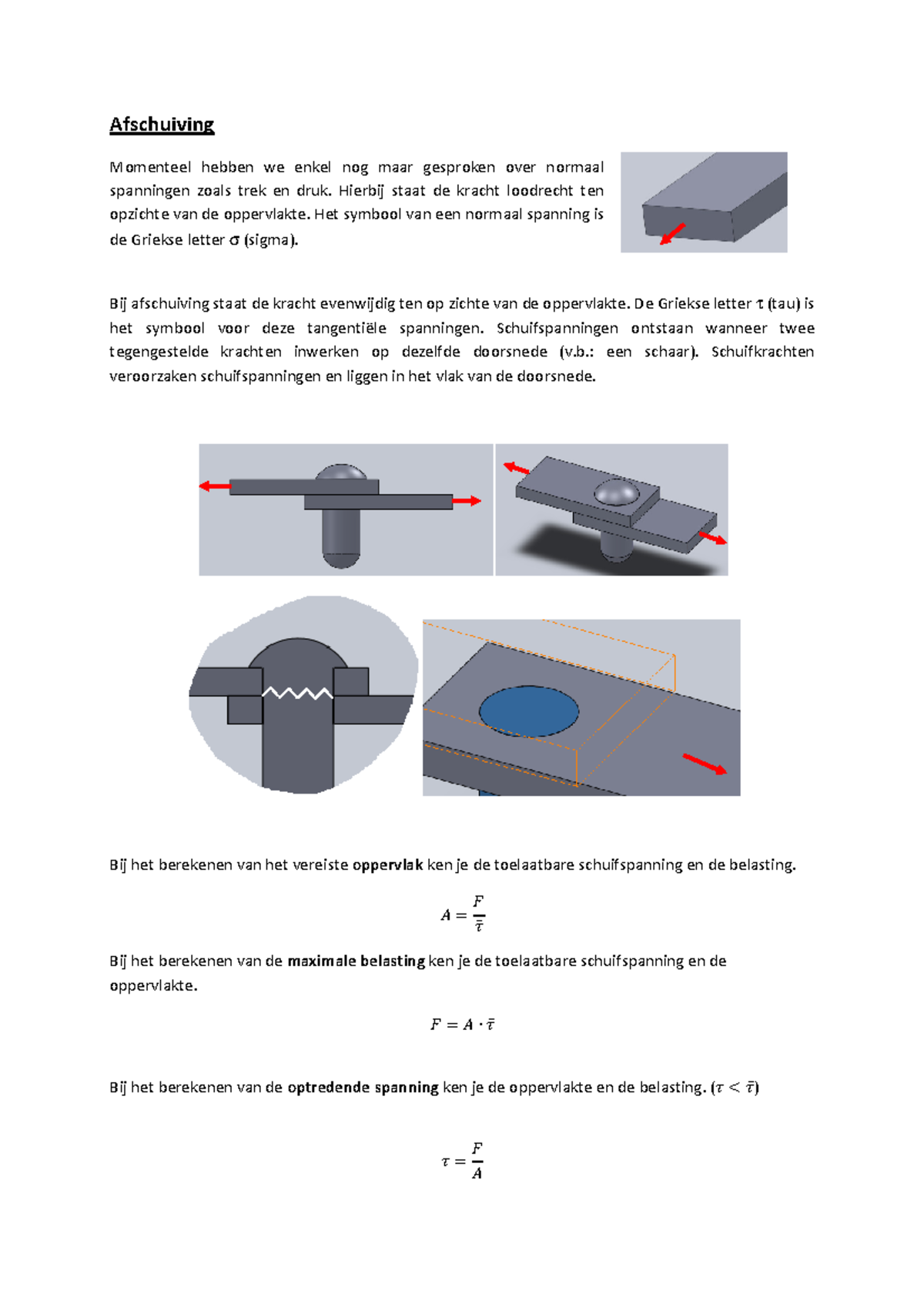 Afschuiving 1 - gfdgfdsgfd - Afschuiving Momenteel hebben we enkel nog ...