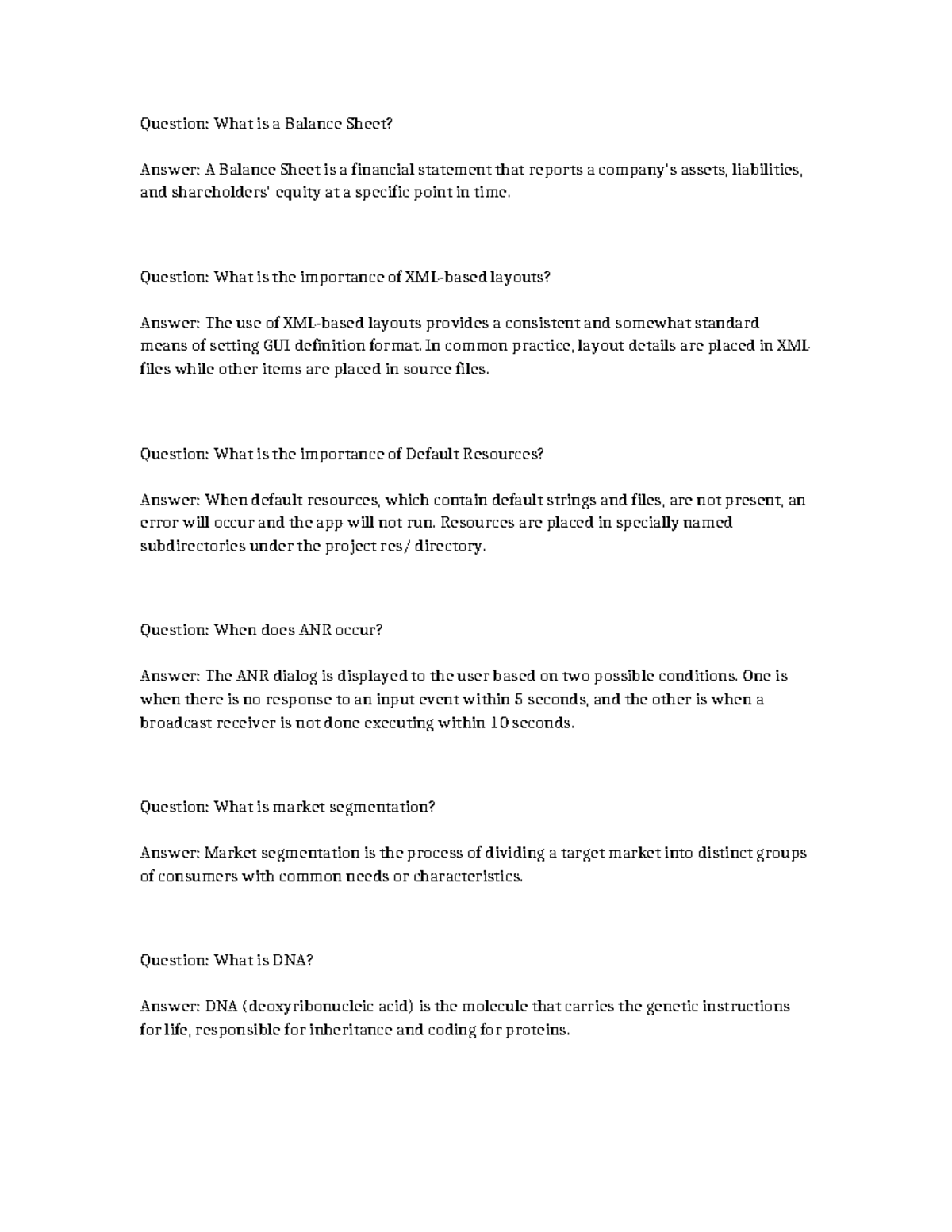 Afore-quoted steersmen conciseness - Question: What is a Balance Sheet ...