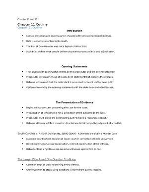 Chapter 6 Outline - Chapter 6 Outline Chapter 6 Outline Defense ...