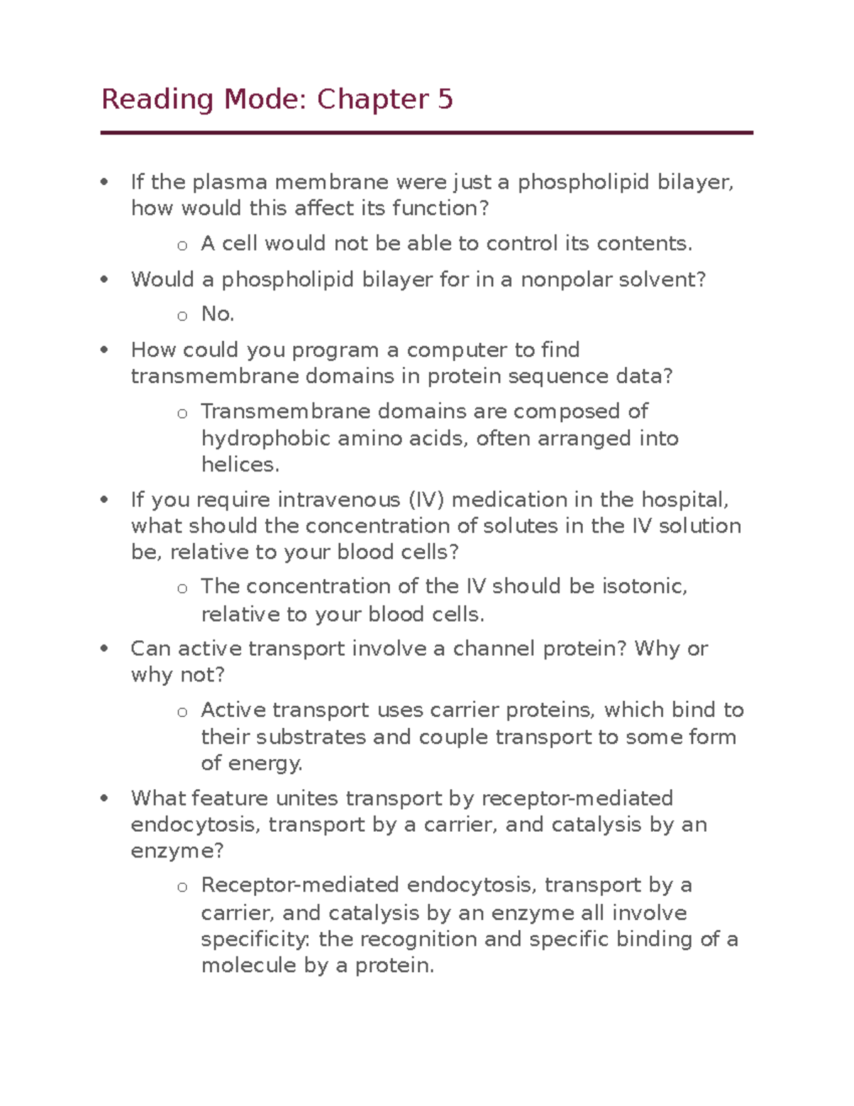 Reading Mode Chapter 5 - McGraw-Hill Connect Assignment - Reading Mode ...