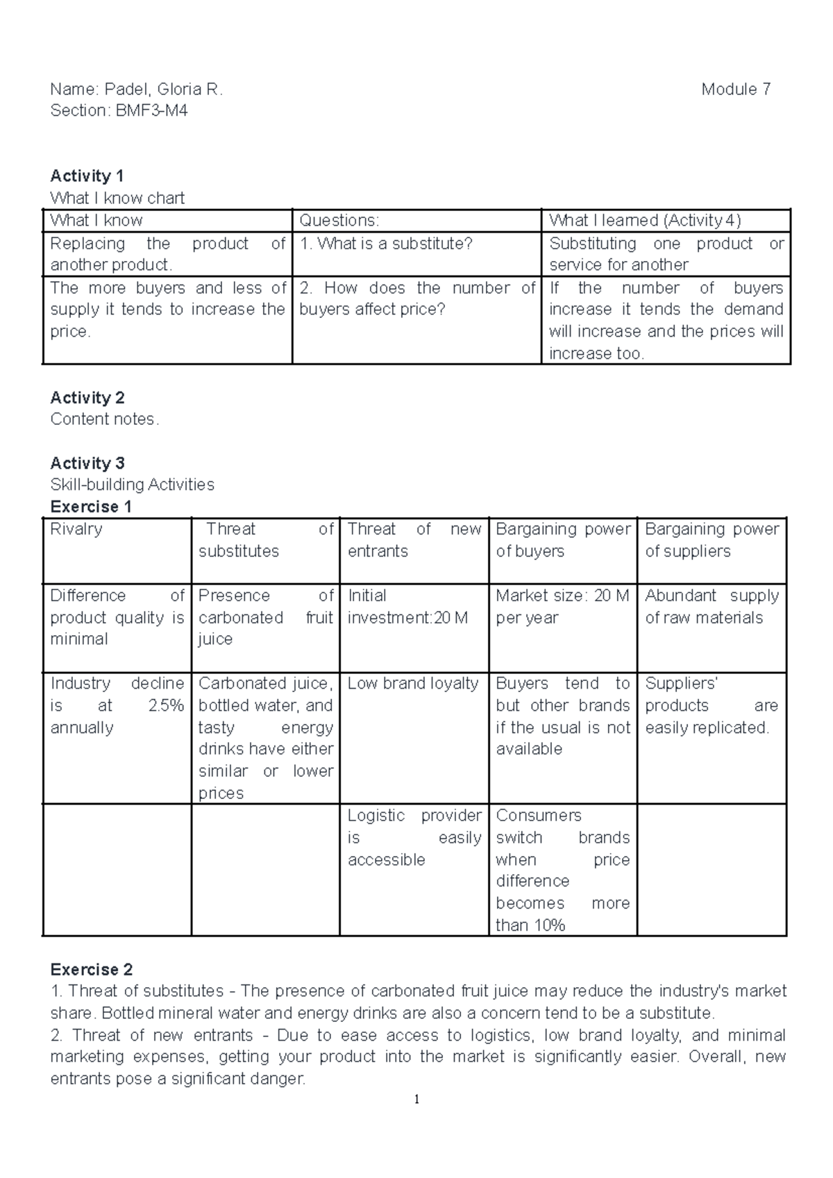 BAM 200 Module 7 - The study aimed to determine the level of ...