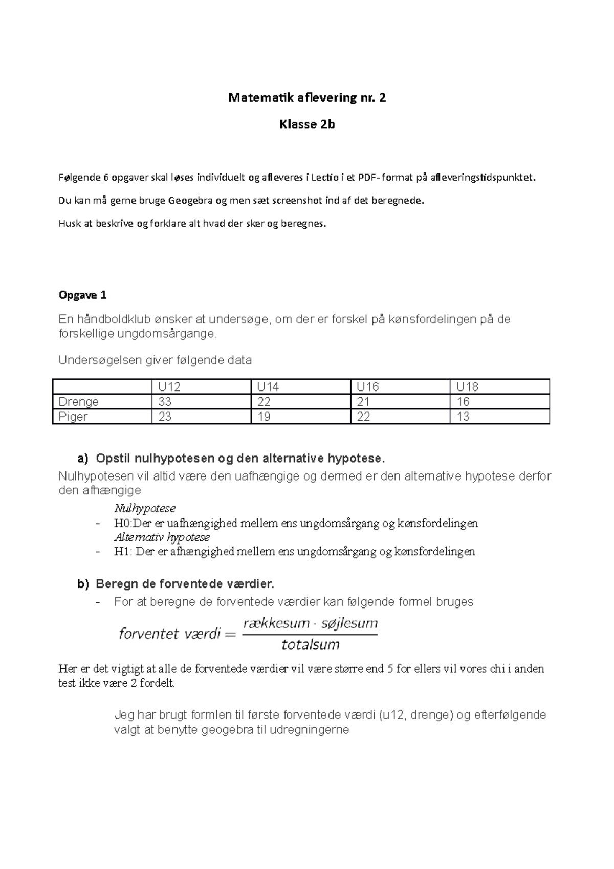 Aflevering nr.2-2022 (signifikansniveau og Lineær programmering ...