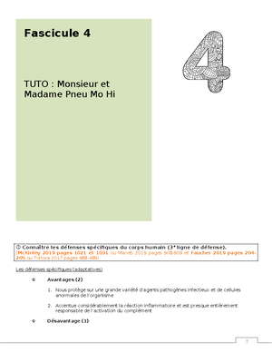 Fascicule microbiologie - Fascicule 1 COURS : L’histoire de la ...