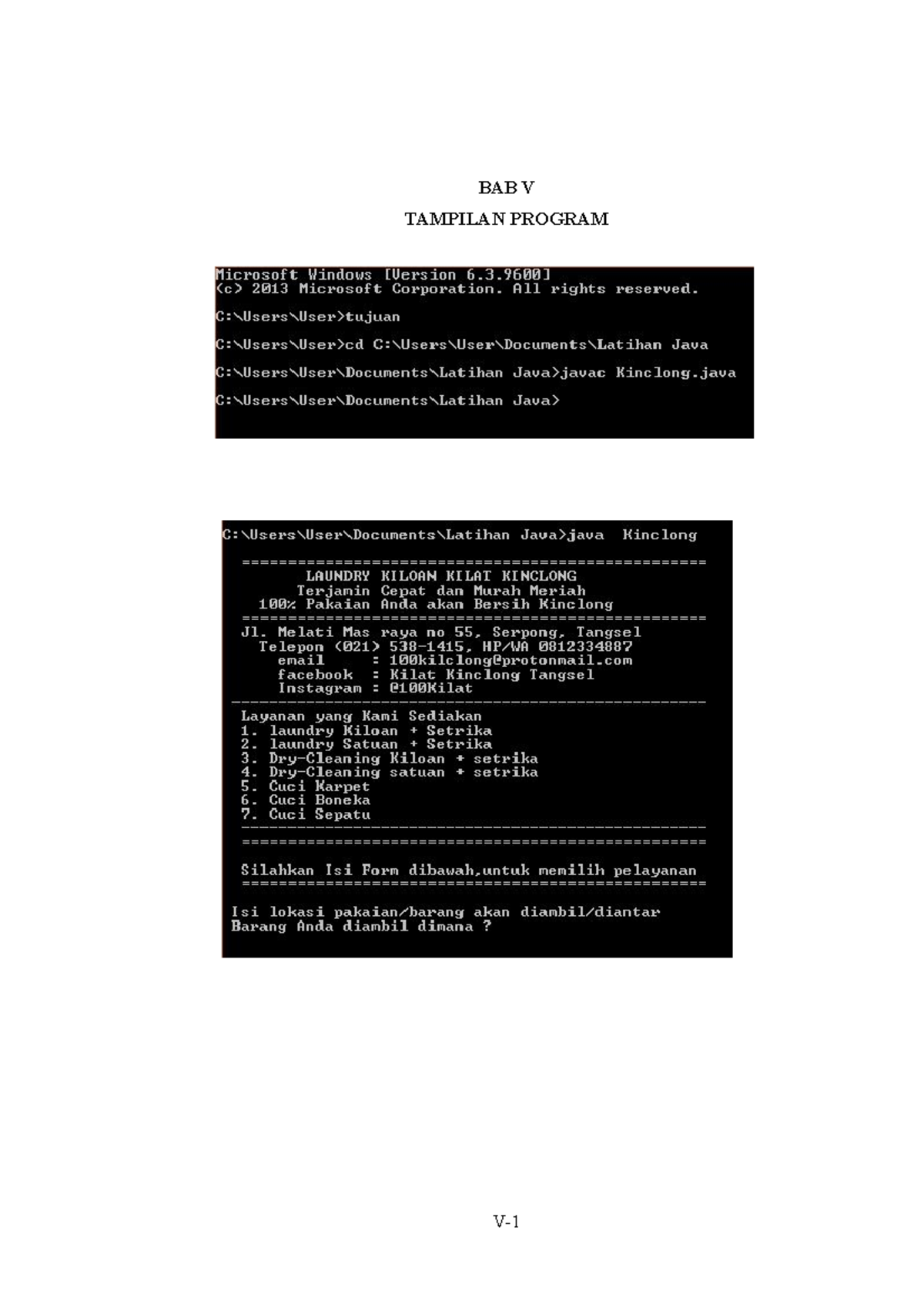 BAB V - Laporan Bab V LPK - Programming and Computation - BAB V ...