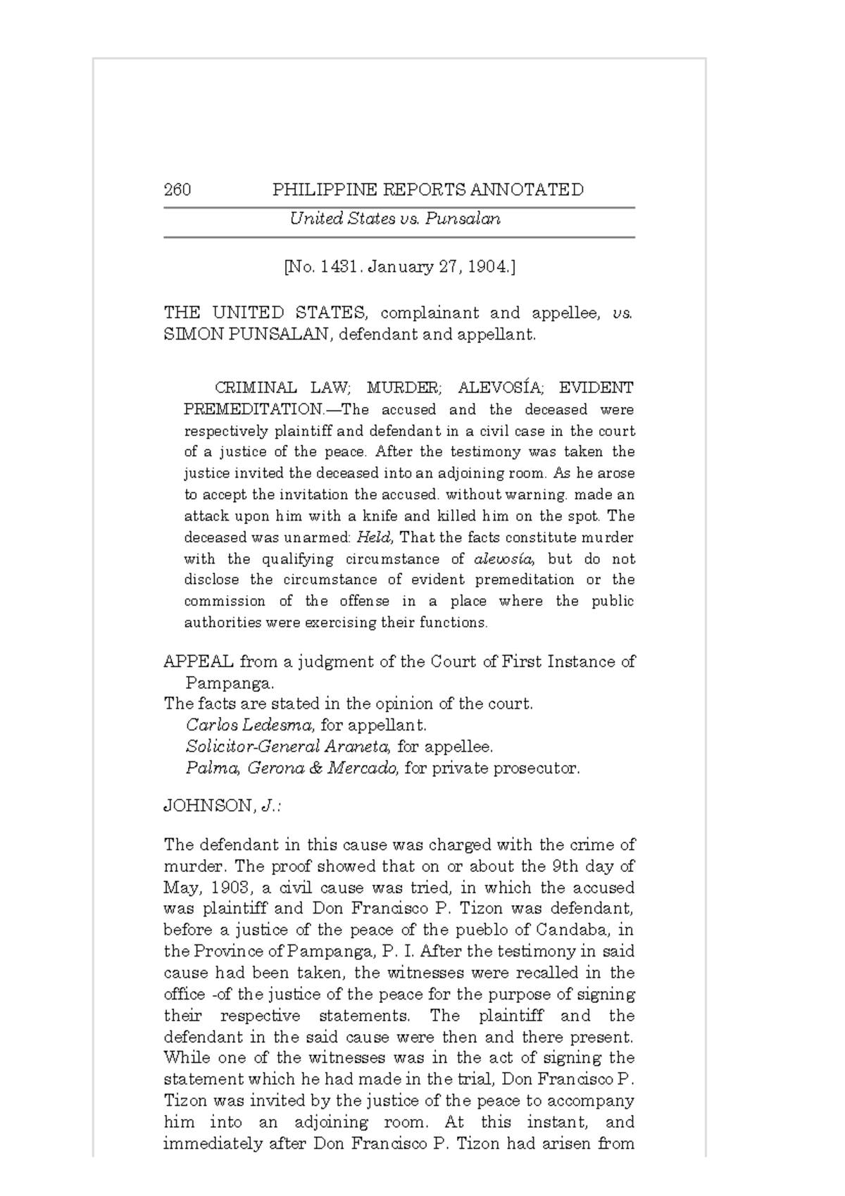 12 US vs Punsalan - Case Full Text - 260 PHILIPPINE REPORTS ANNOTATED ...