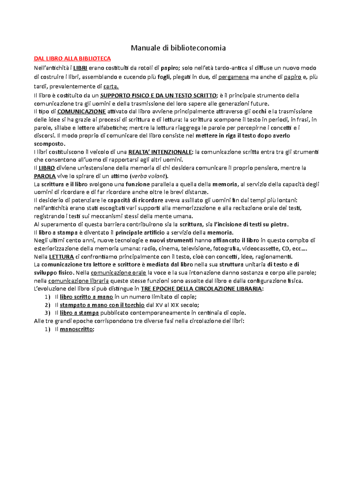 Manuale DI Biblioteconomia di Giorgio Montecchi e Fabio Venuda ...