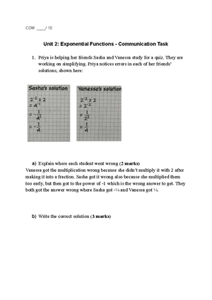 Unit 3 Application Task - APP: _____/ Unit 3: Trigonometry - Application Task This is an ...