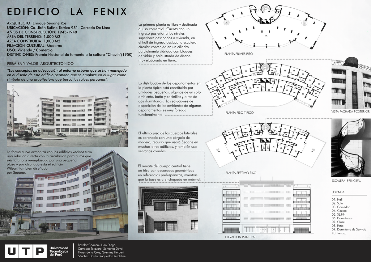Infografia Edificio Fenix - Historia de la arquitectura 2 - Studocu