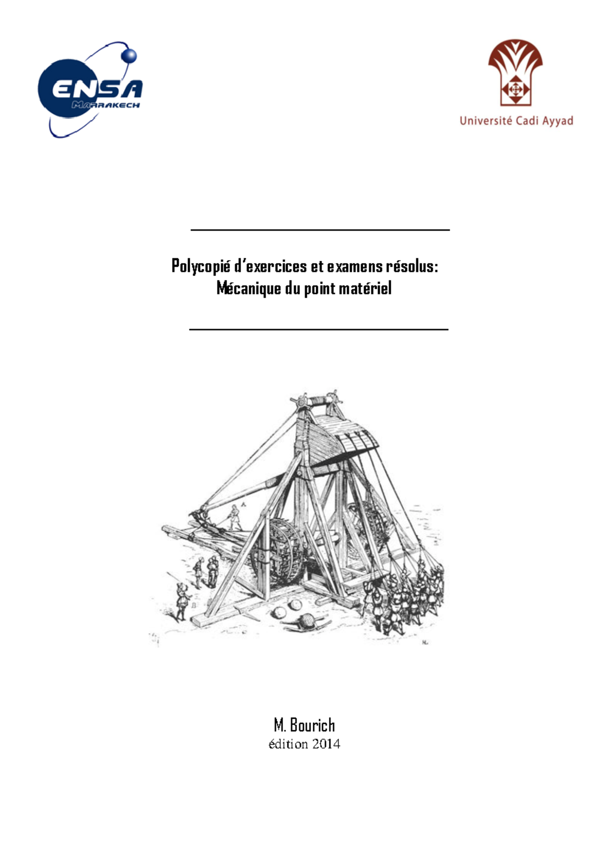 Mec Du Point Mat Polycop Ex - Polycopié d’exercices et examens résolus ...