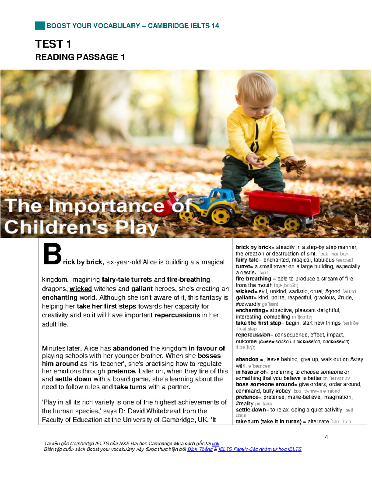 Boost your Vocabulary Cam14 2020 - ####### 4 Tài liệu gốc Cambridge ...