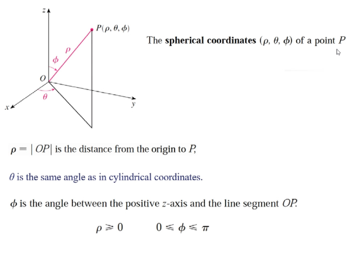 9 Triple Integrals in Spherical Coordinates - MATH 2015 - Studocu