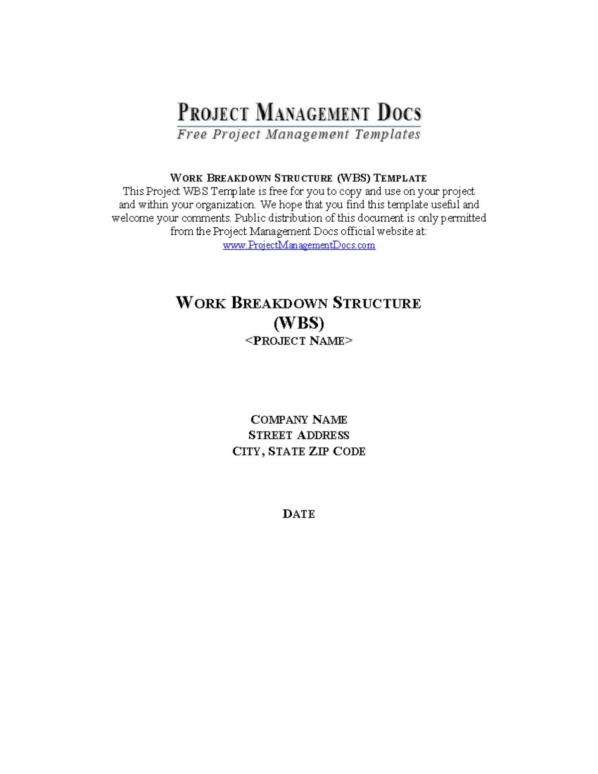Work-Breakdown-Structure - This Project WBS Template is free for you to ...