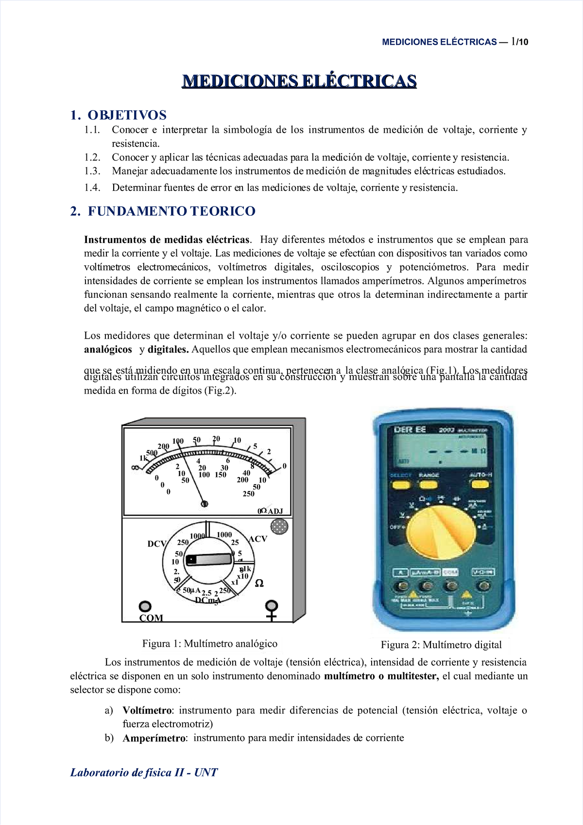 Pdf-mediciones-electricas compress - MEDICIONES ELÉCTRICASMEDICIONES ELÉCTRICASMEDICIONES - Studocu