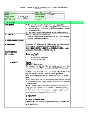 Final AP8 4th LC 1-2 - Lesson Plan - Grade 1 to 12 DAILY LESSON LOG ...