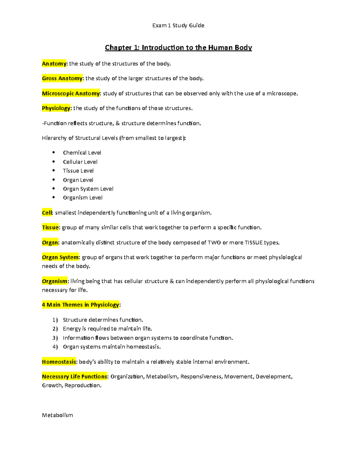 Final Exam Anatomy And Physiology 1 Explore Organs Anatomy Diagram