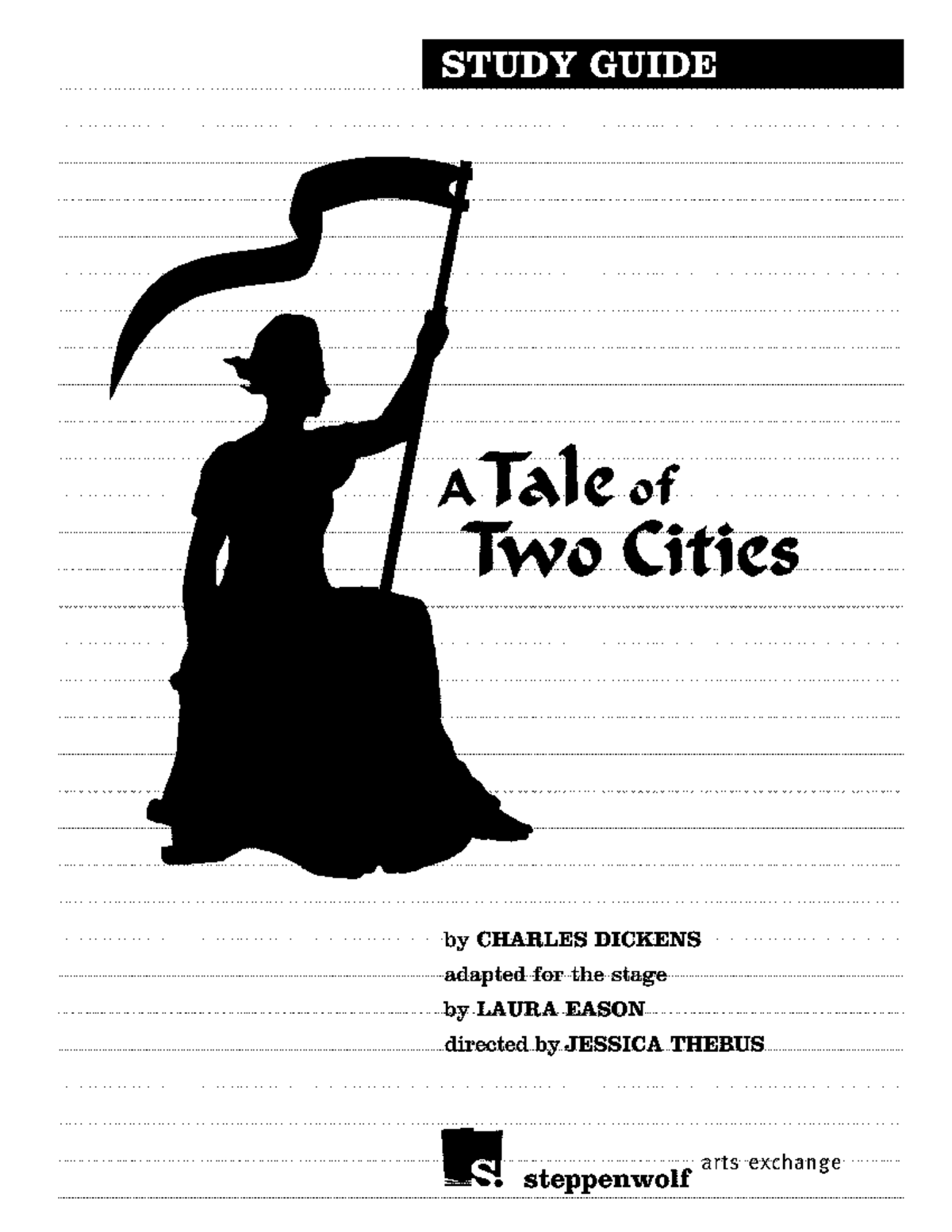 Tale study guide ( A study guide for ''A tale of two cities'' Novel ...