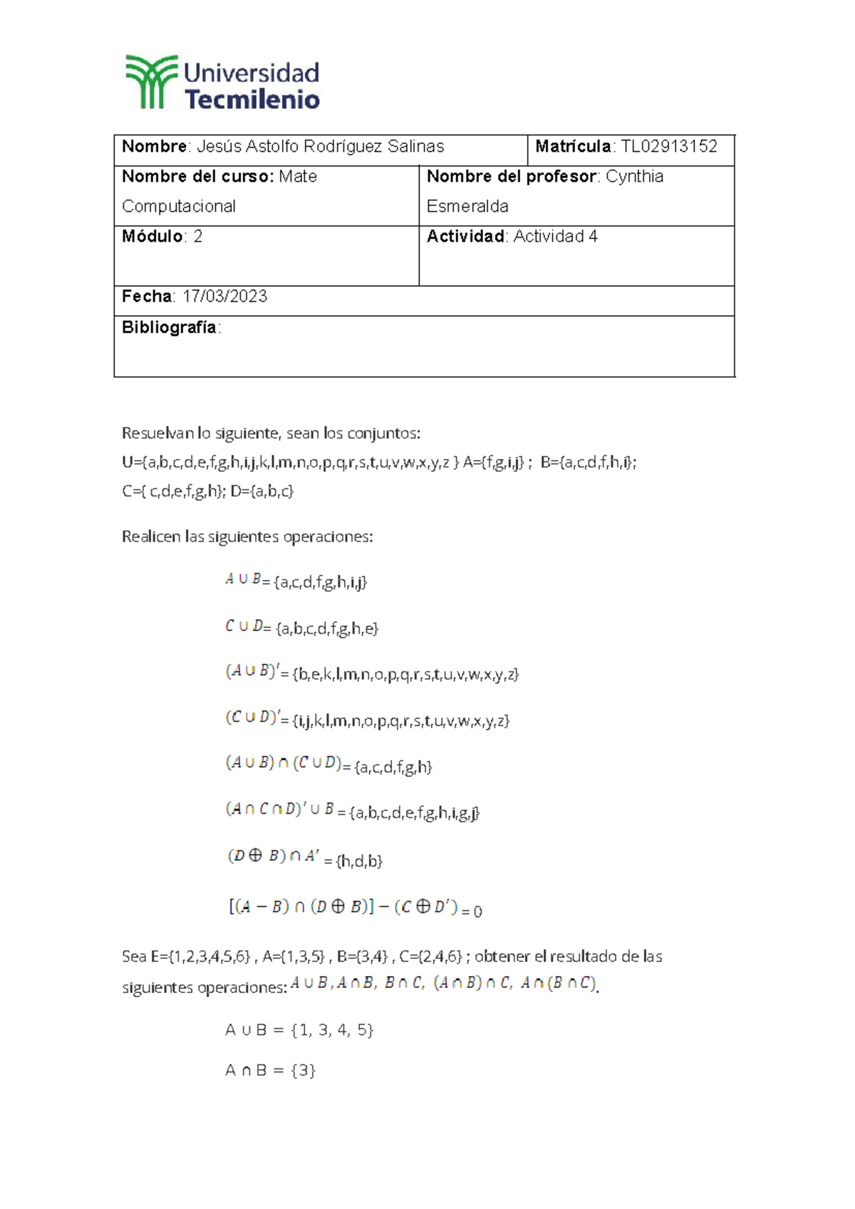 Actividad 4 mate computacional - Nombre: Jesús Astolfo Rodríguez ...