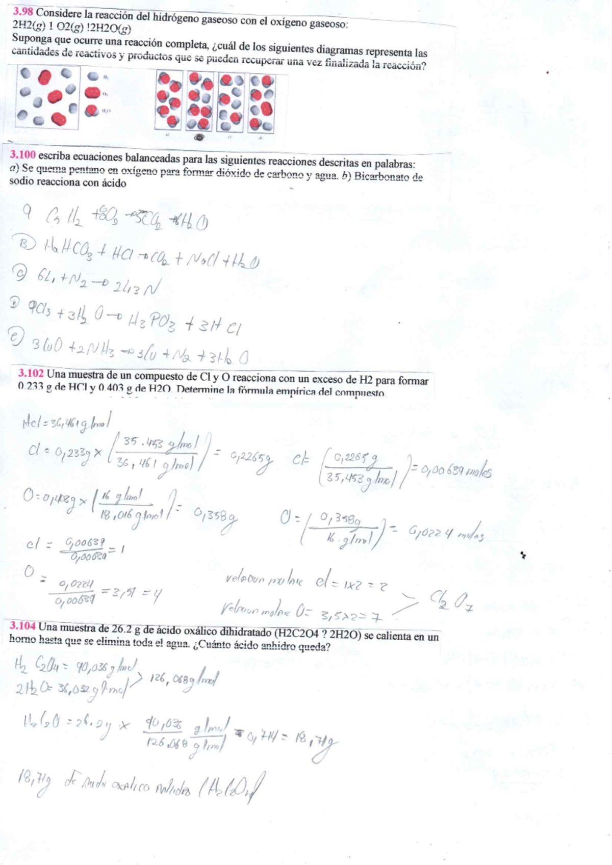 ejercicios chan - Quimica Organica - Studocu