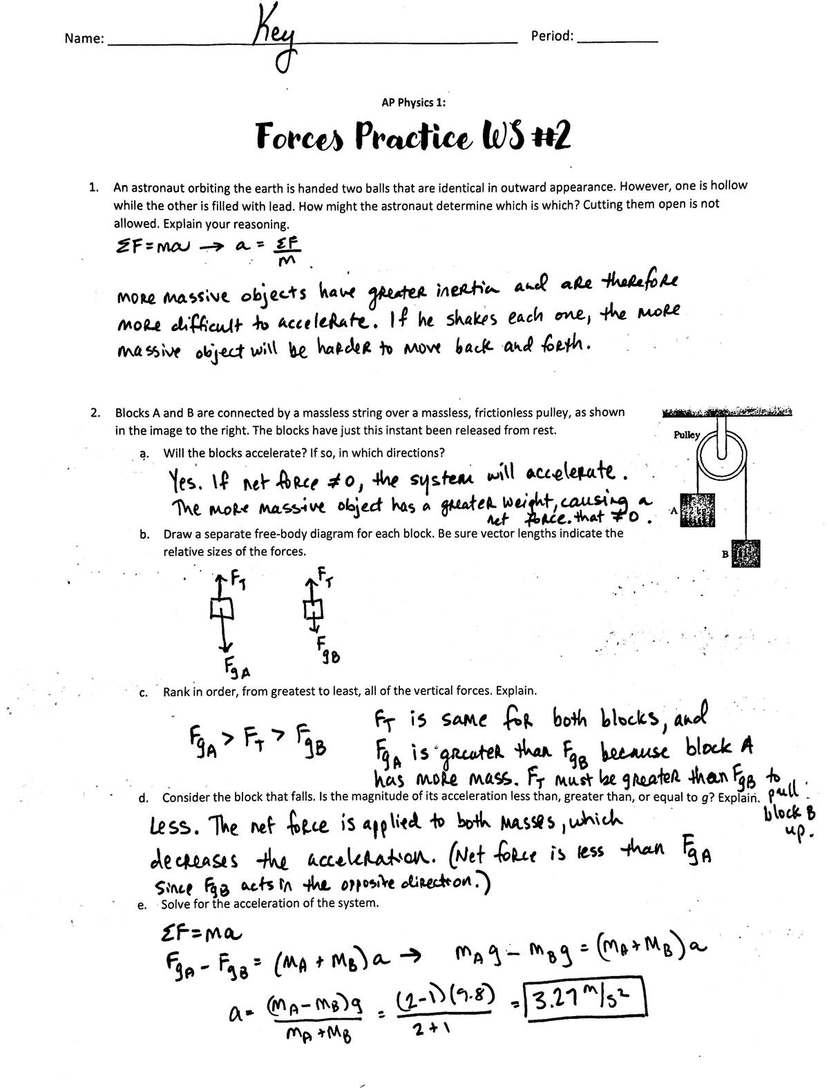 Forces ws 2 key - 1234567 - Studocu
