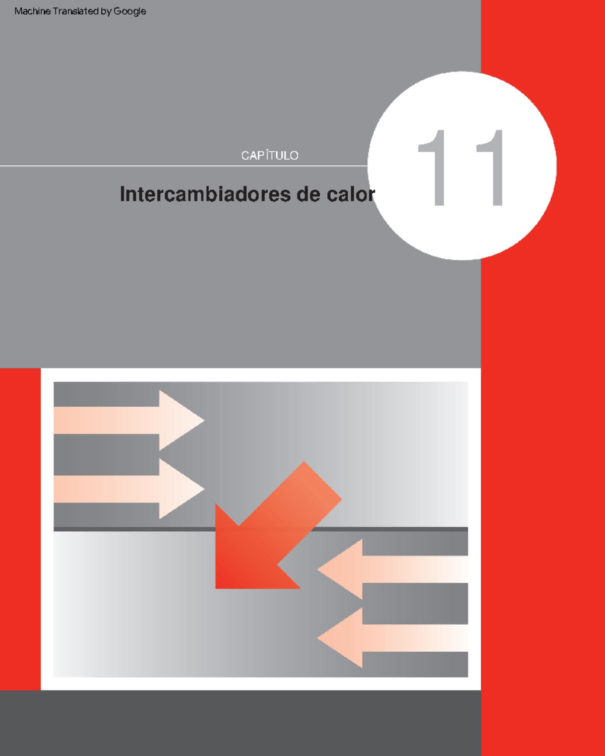 Cap 11 ESP - Capitulo traducido - Intercambiadores de calor 11 CAPÍTULO ...