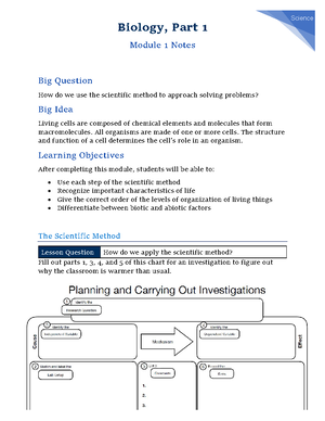 Honors biology notes - what is Biology? Biology is the study of Life ...