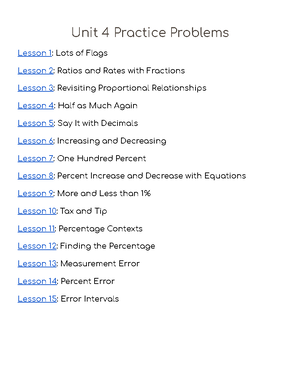 Unit 5 Lesson 3 Practice Problems - Lesson 3 Practice Problems Which ...