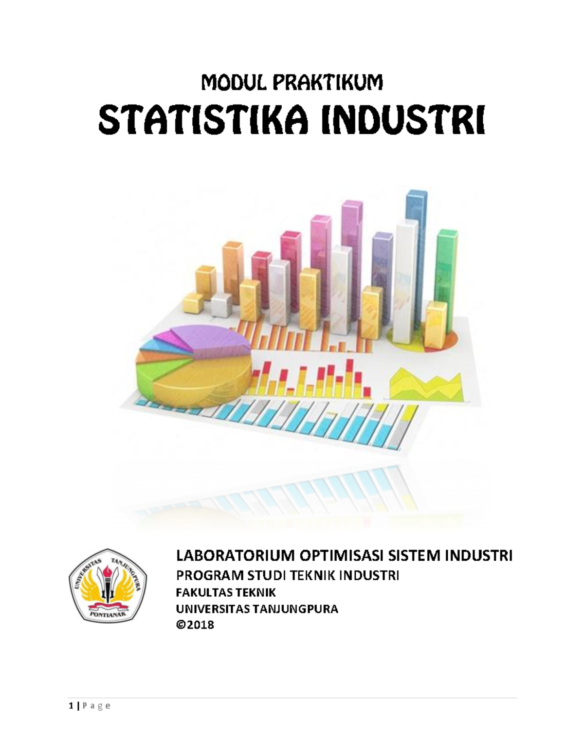 Statistika Modul Praktikum - LABORATORIUM OPTIMISASI SISTEM INDUSTRI ...