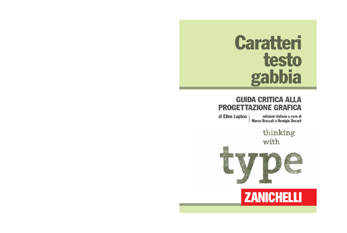 Pdfcookie - Anteprima del libro Caratteri, testo, gabbia - Caratteri ...