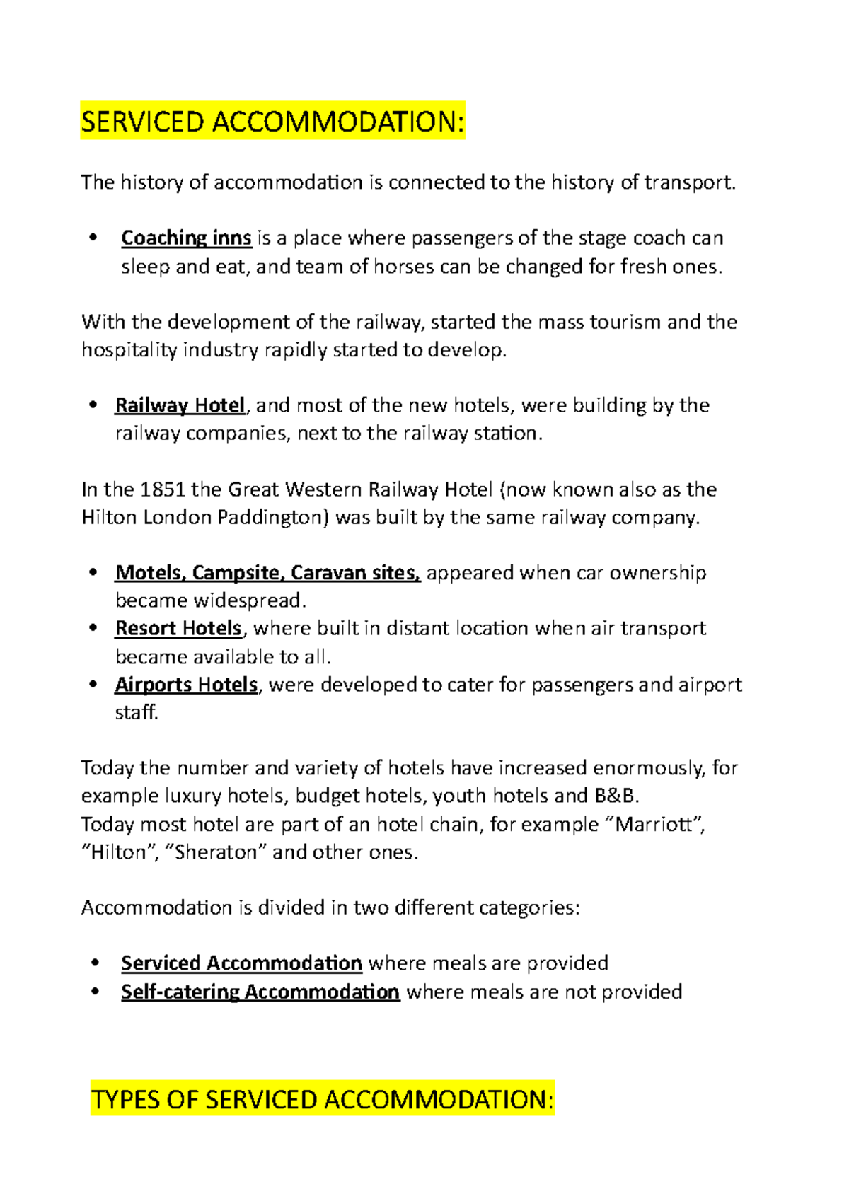 Serviced Accommodation - SERVICED ACCOMMODATION: The history of ...