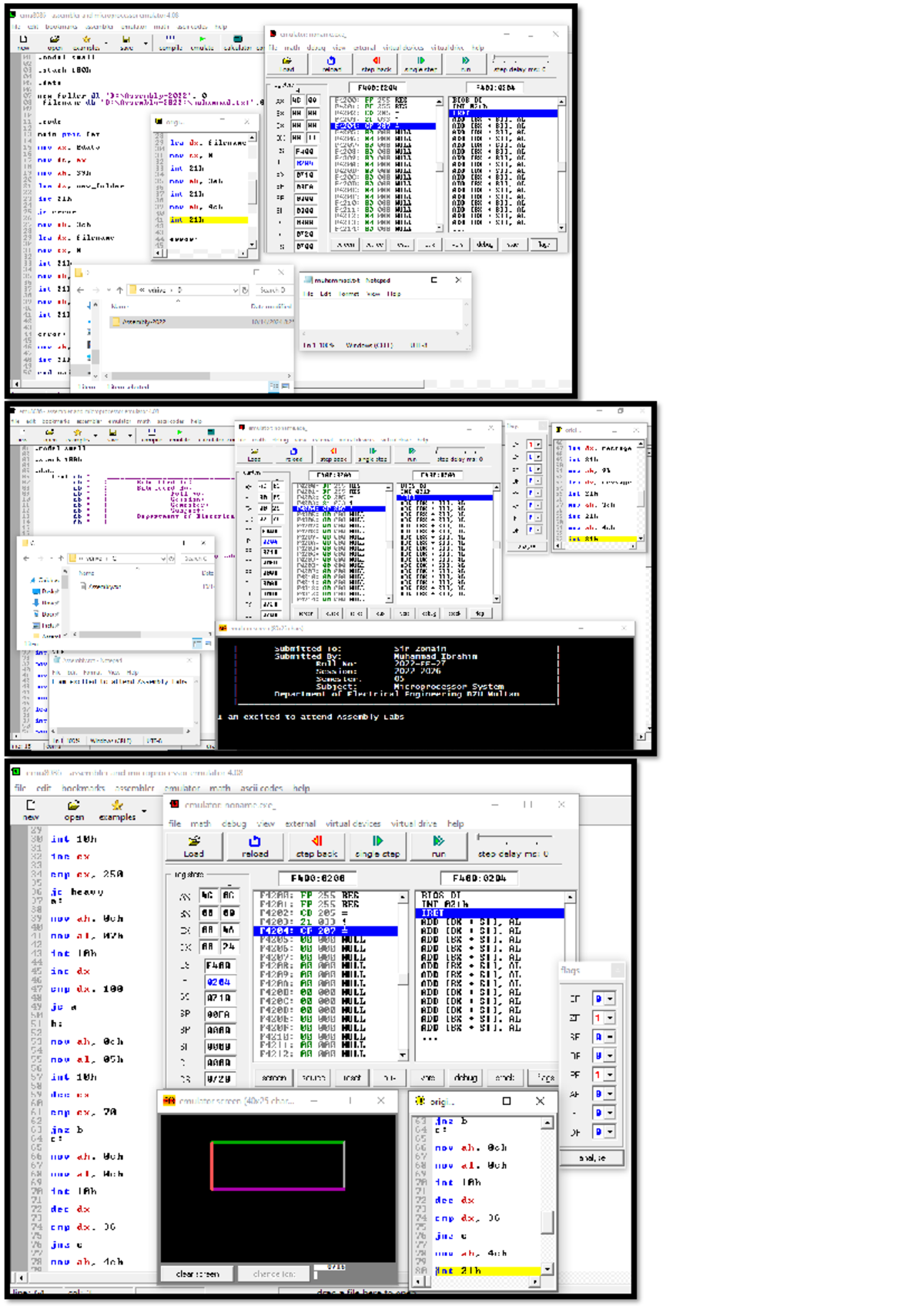 Lab 6-1 - Microprocessor system - assembler and microprocessor file ...
