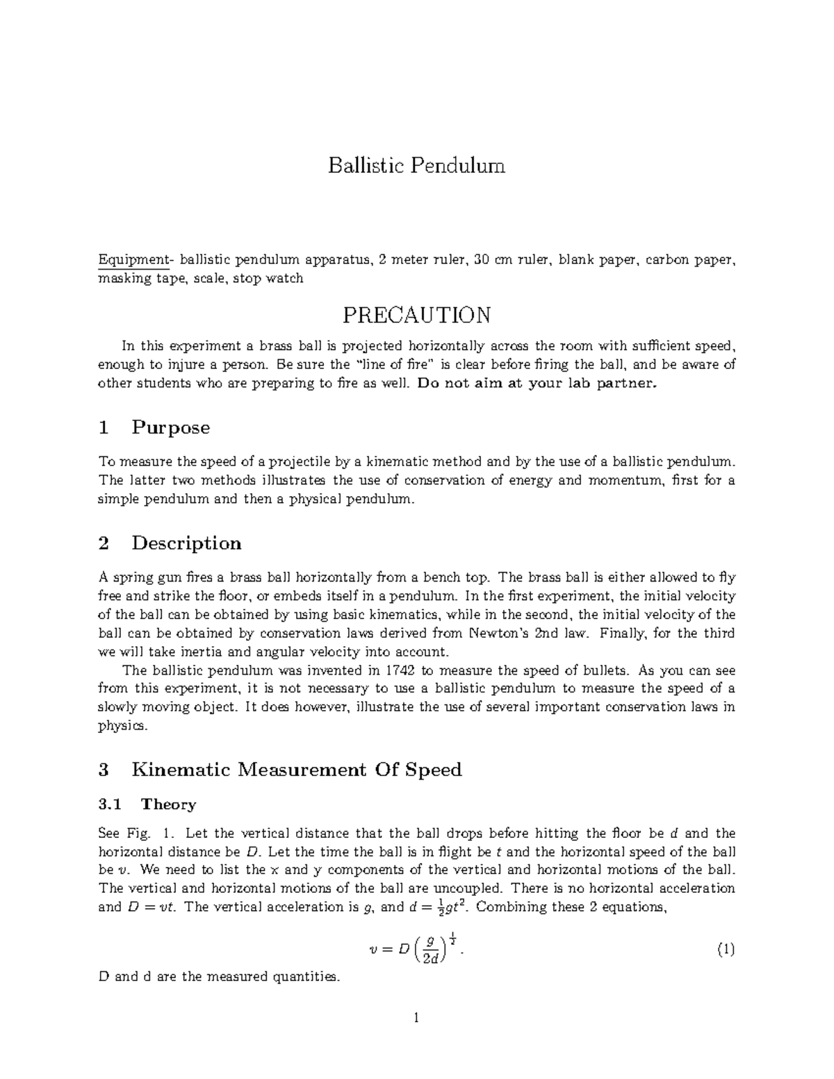 Ballistic Pendulum - Ballistic Pendulum Equipment- ballistic pendulum ...