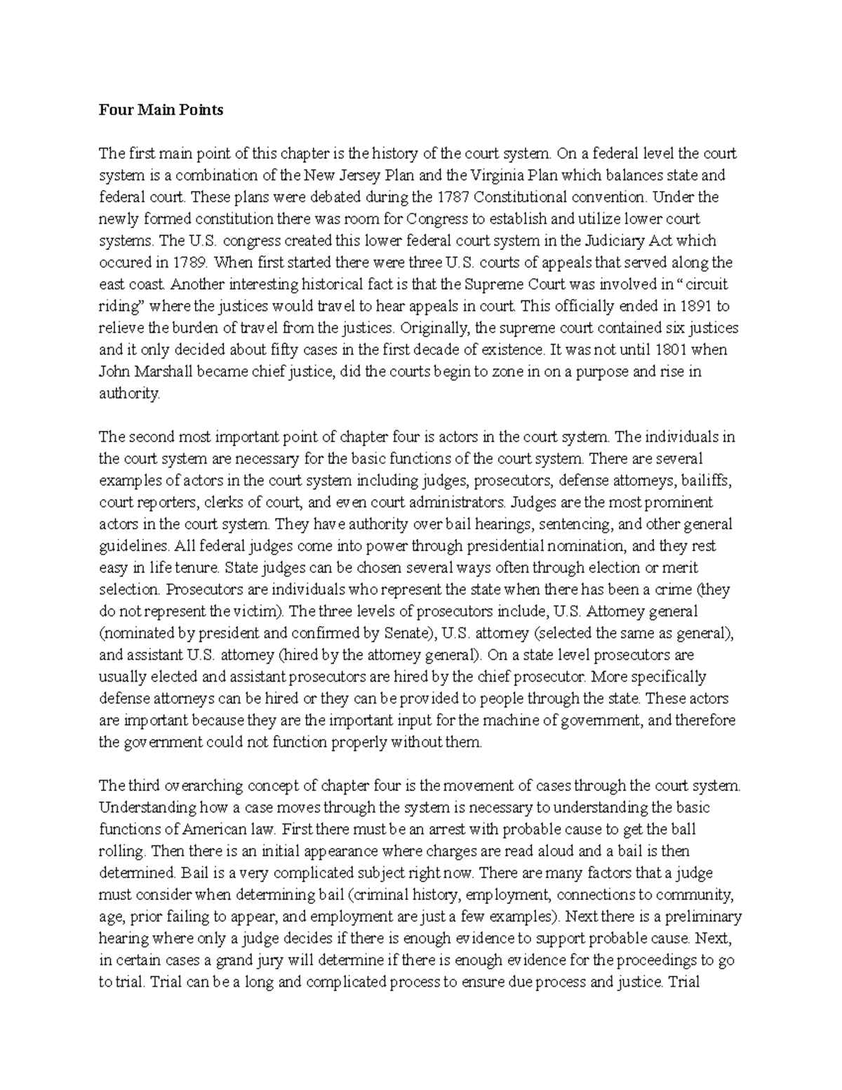 Ch4 Journal - Four Main Points The first main point of this chapter is ...