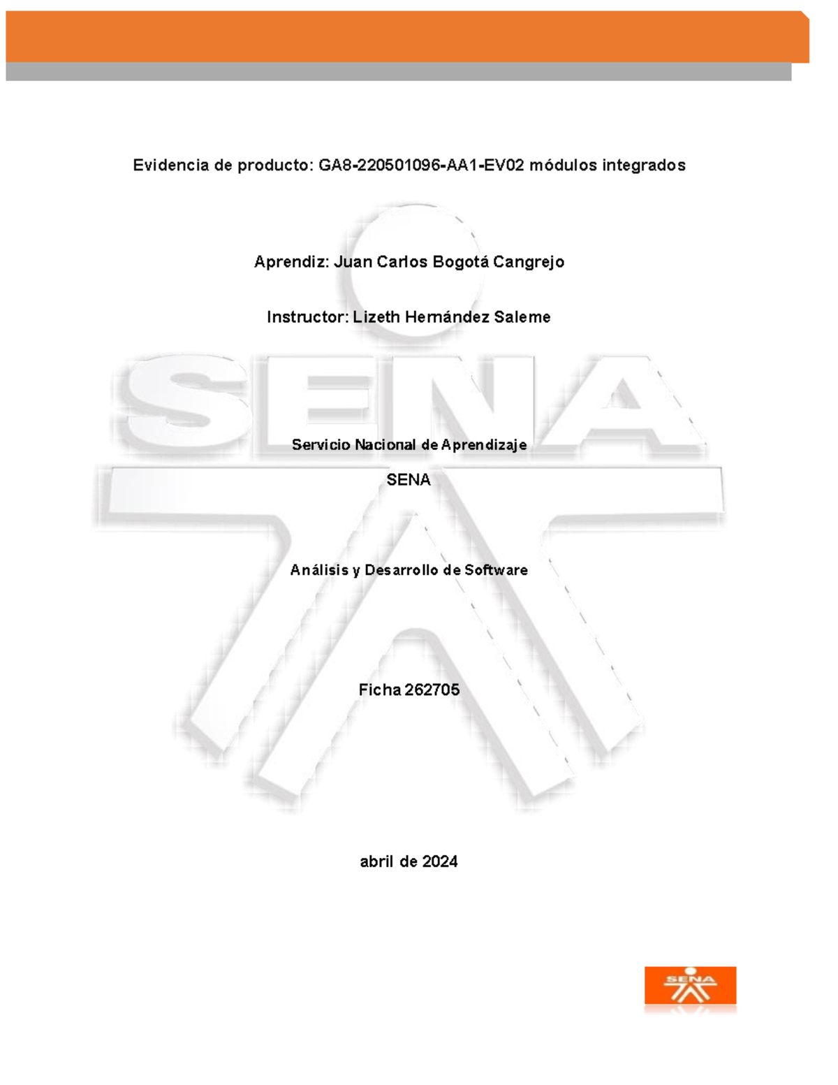 GA8-220501096-AA1-EV02 Modulos integrados - Evidencia de producto: GA8- 220501096 - AA1-EV02 ...