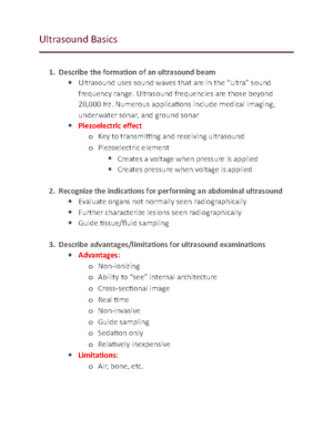 CT and MRI - lecture notes comparing and contrasting the differences ...