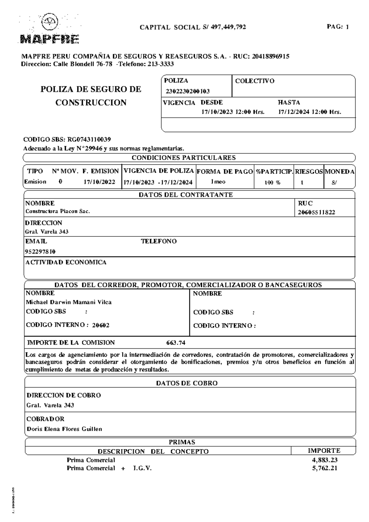 Poliza CAR - La póliza de Seguro CAR (Contractors All Risk) es un ...
