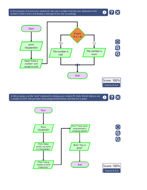 Screenshots 2.3 Guided Practice Input, Output, and Processing - CIS123 - Studocu