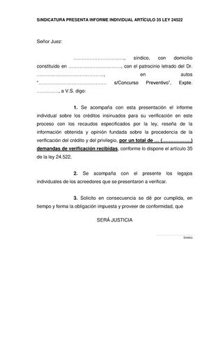 Modelo solicitud de verificacion de creditos facturas - SOLICITUD DE VERIFICACION DE CREDITOS ...