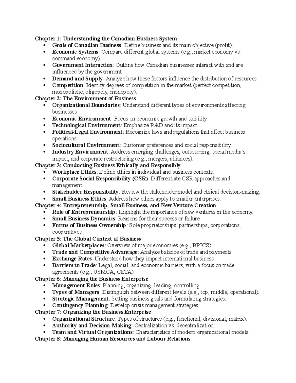 Comprehension exam - Quick overview. - Chapter 1: Understanding the ...