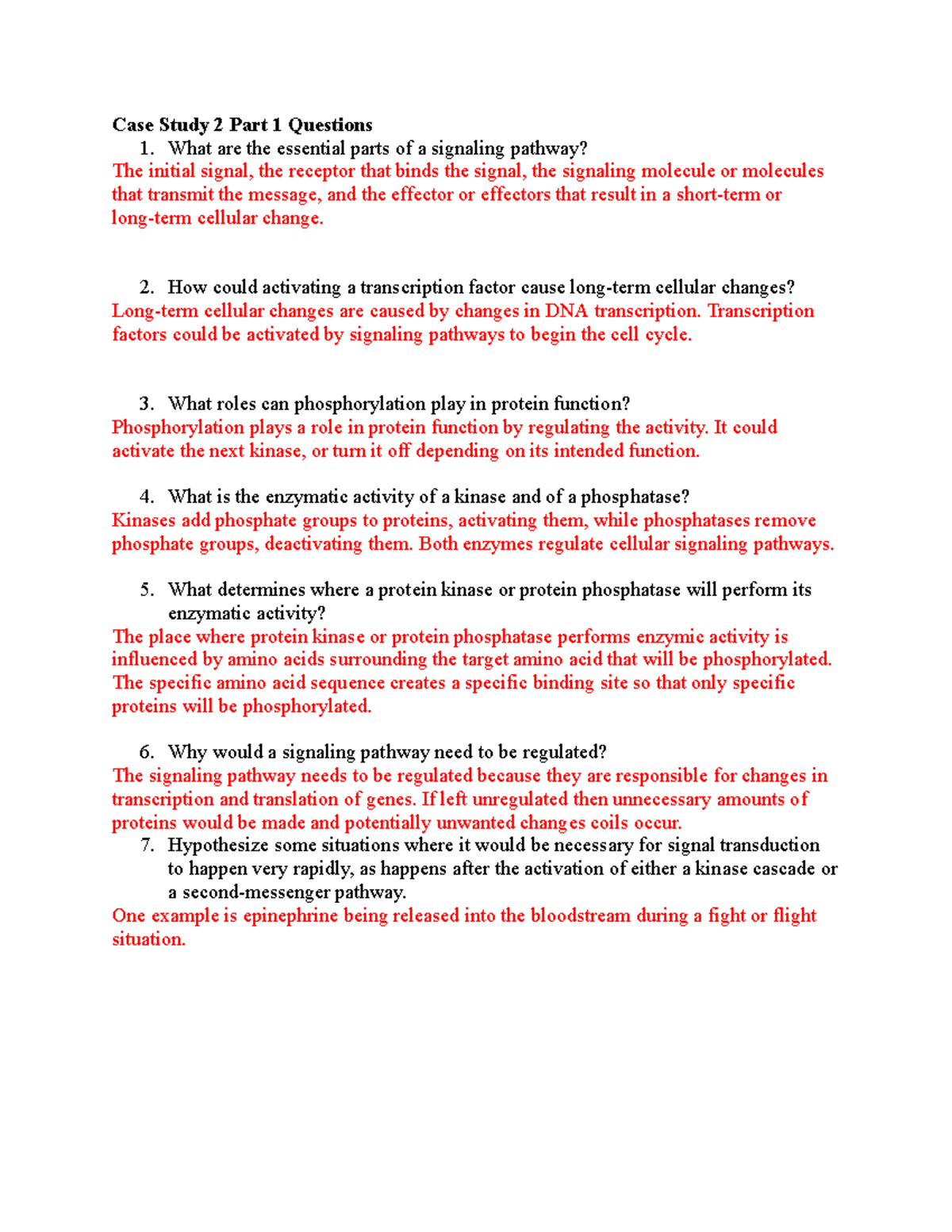 Case Study 2 P1 - Case Study 2 Part 1 Questions 1. What are the ...