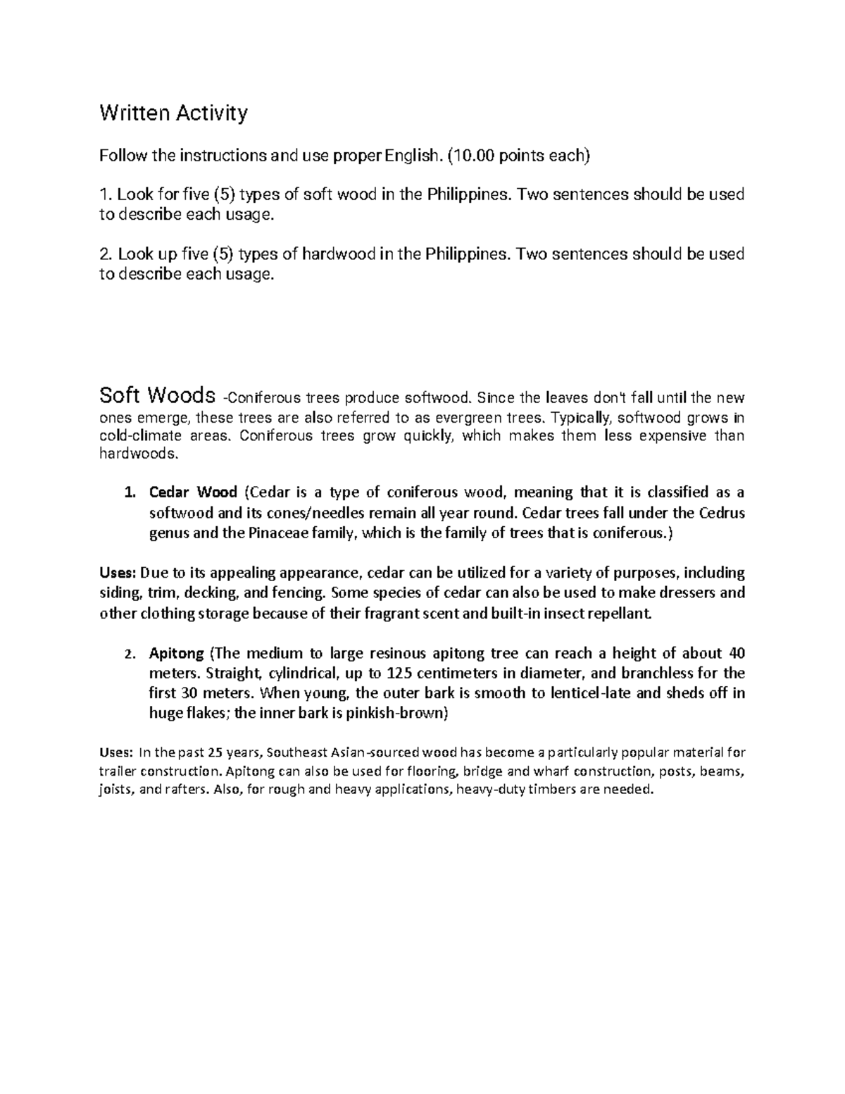 Written-Activity-Villanueva - Written Activity Follow the instructions ...