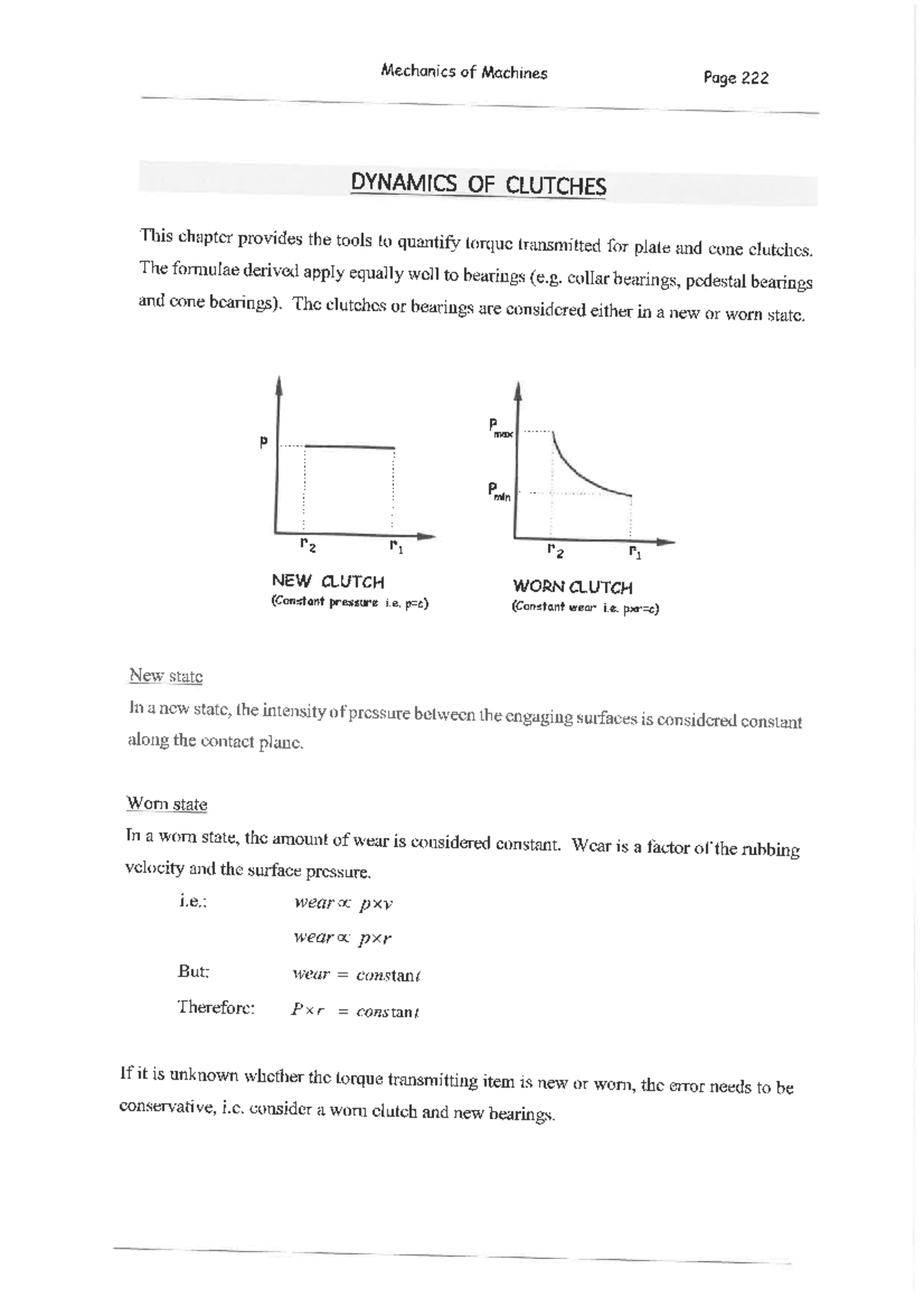 Clutch Dynamics - theory and tutorial - Mechanics of Machines Page ...