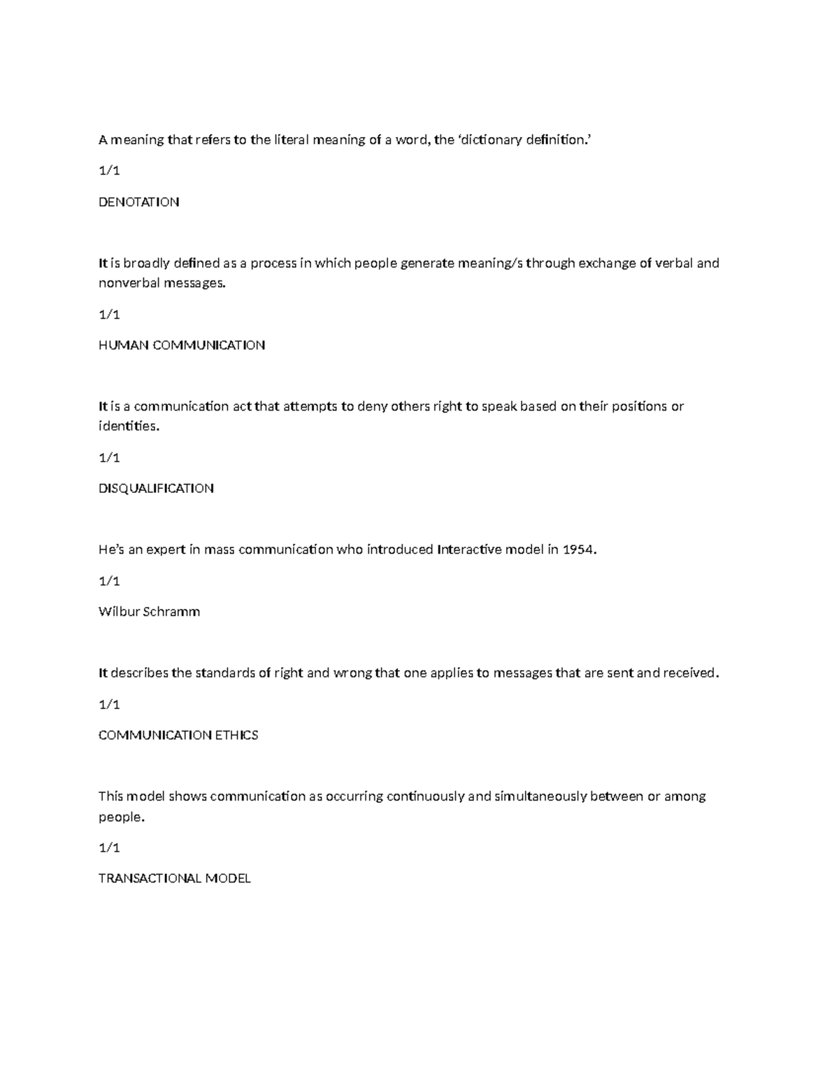 Pur com - A meaning that refers to the literal meaning of a word, the ...