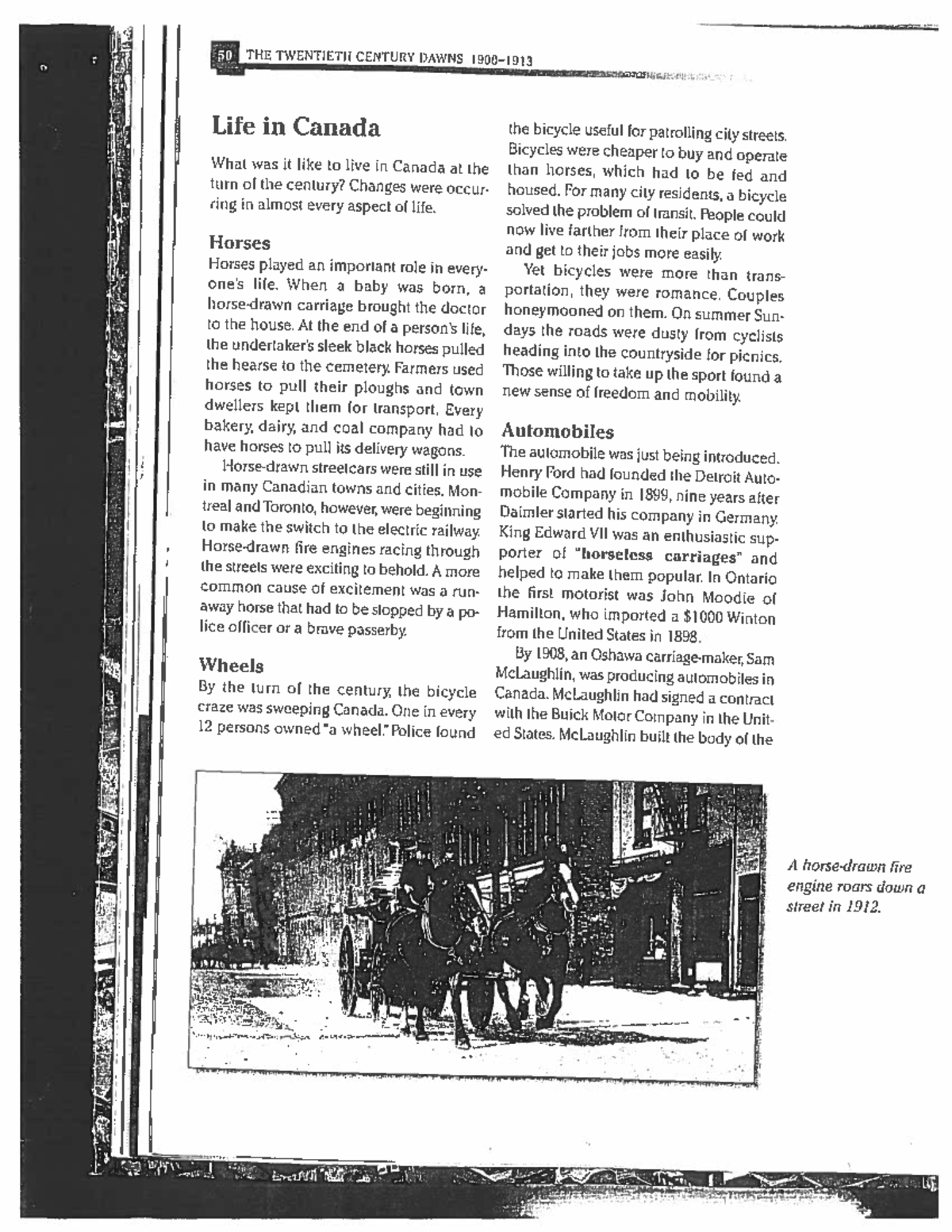 1.2 life in early 20th century information handout - Studocu