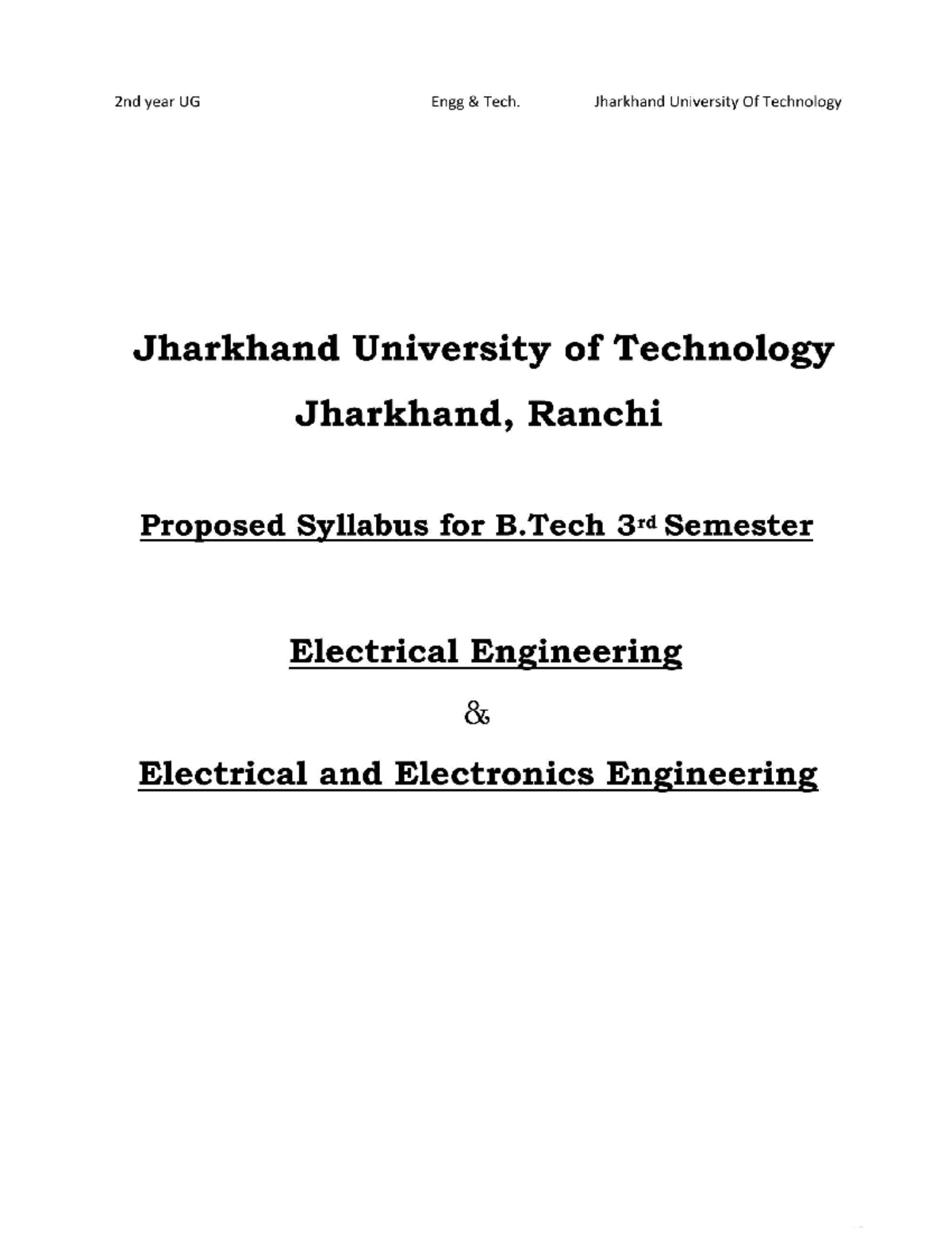 4th semester syllabus of btech to get the practical knowledge and ...