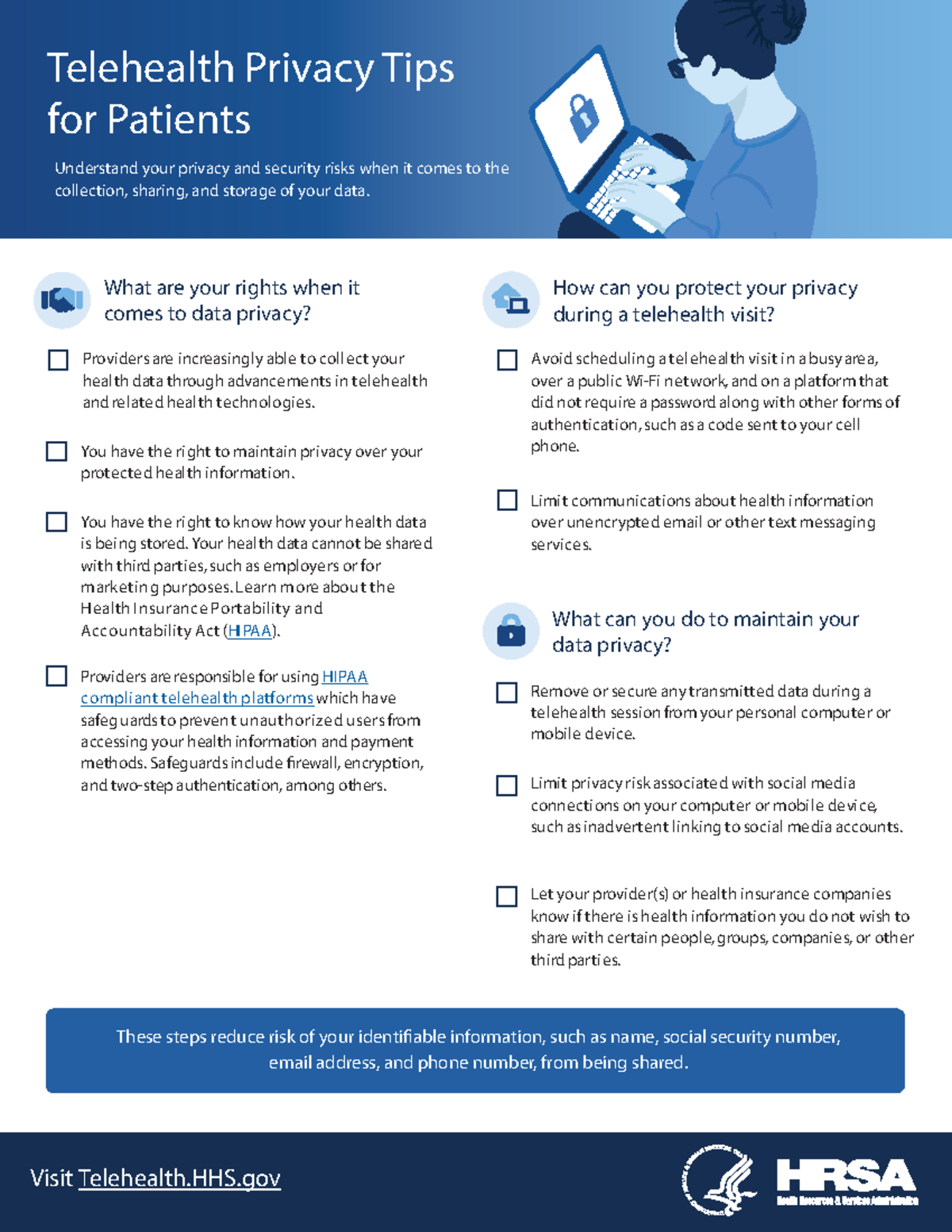 Telehealth Privacy Tips for Patients 06-05-23 - Telehealth Privacy Tips ...