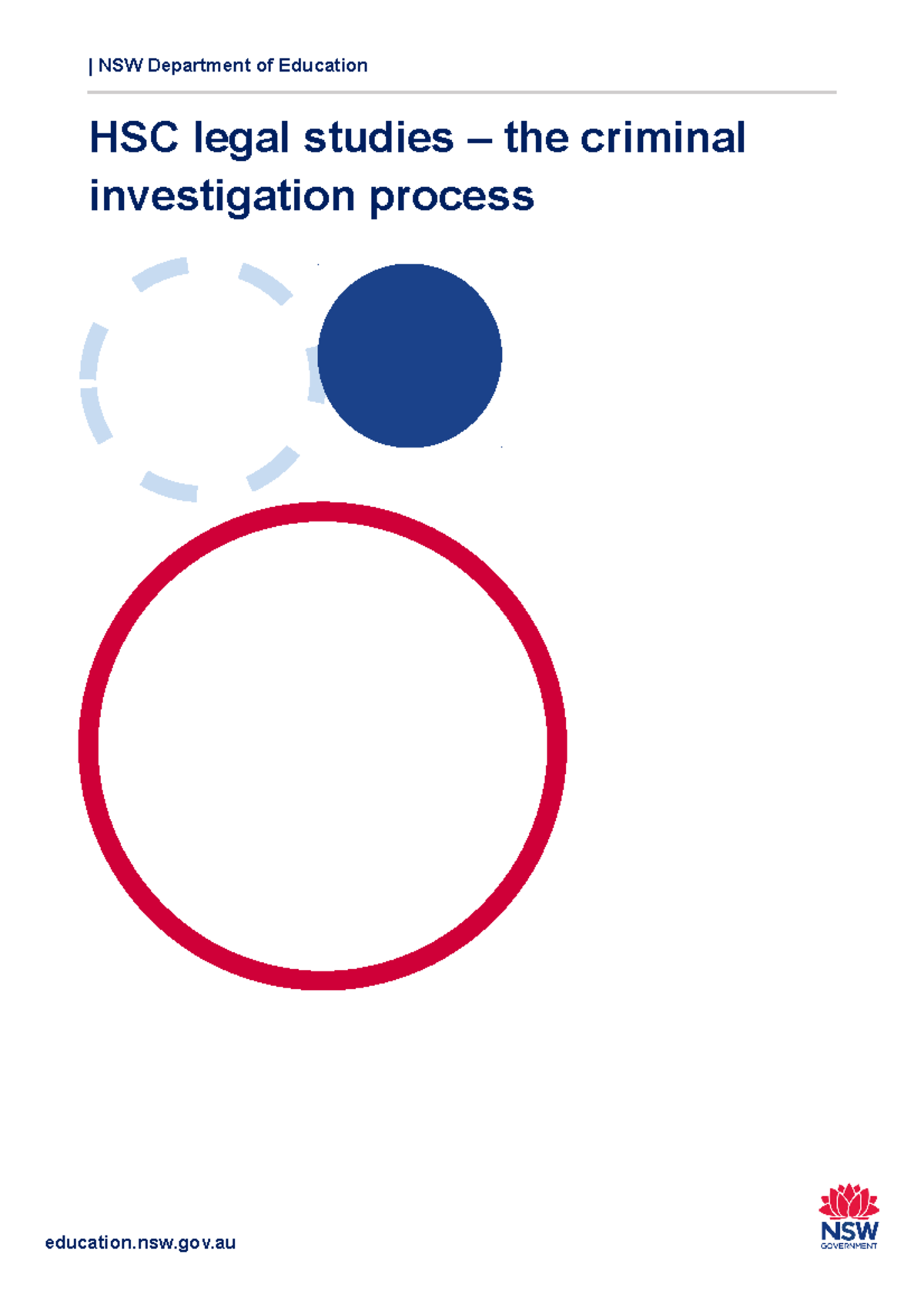 S6 legal studies topic 2 the criminal investigation process - | NSW ...
