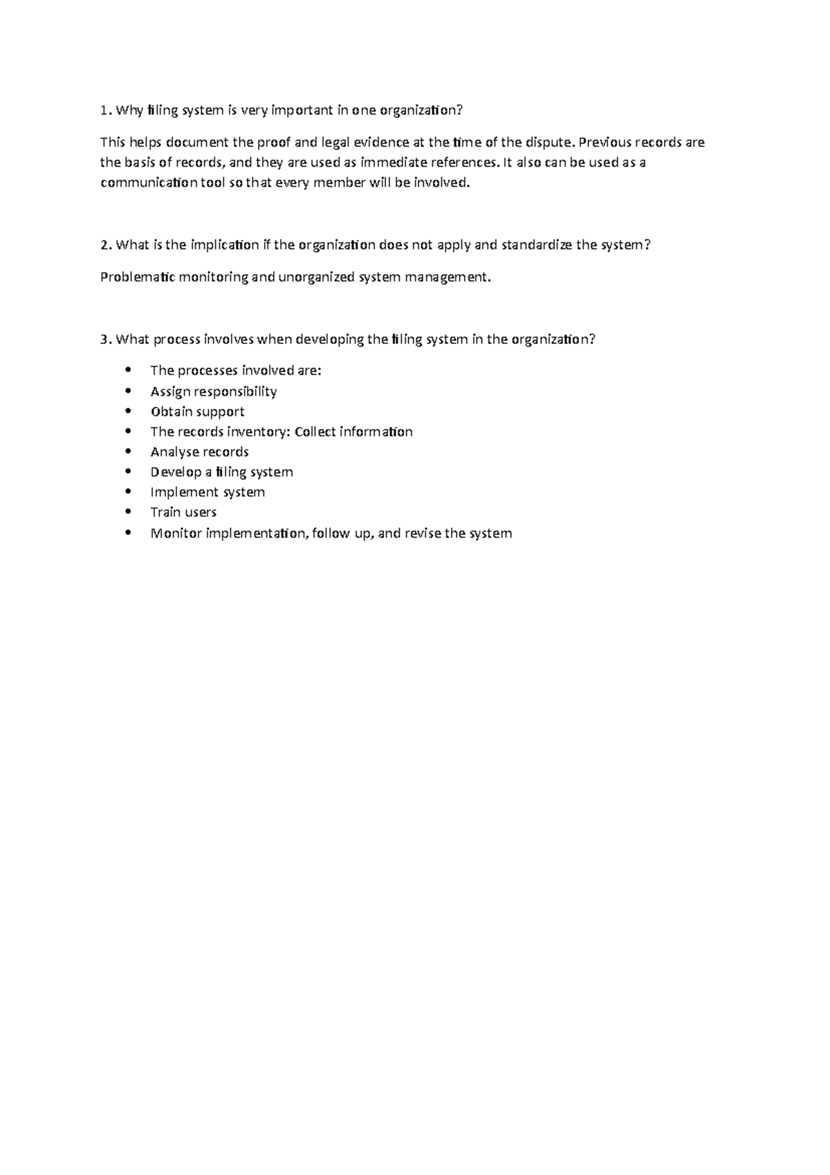 IMR504 Ufuture discussion - Why filing system is very important in one ...